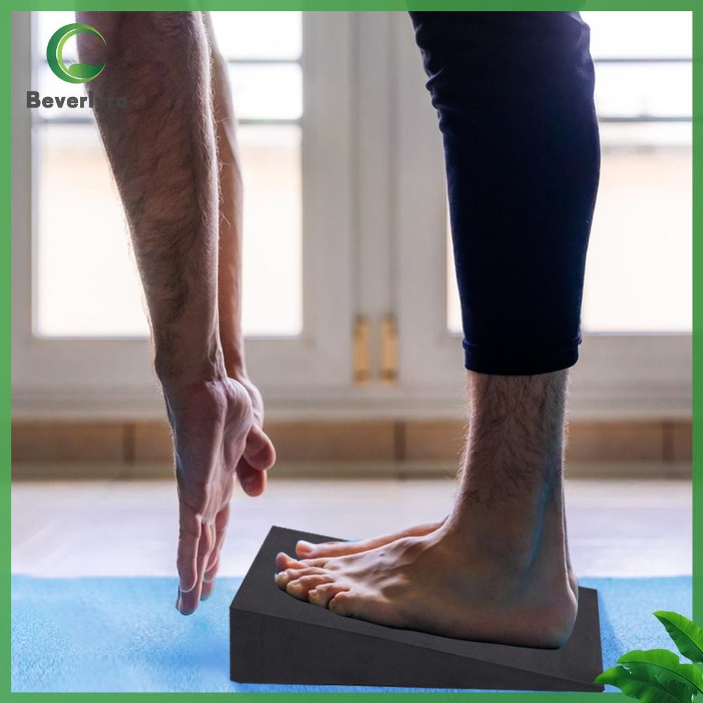 Bv 2 Pcs Squat Wedge Block Lightweight Yoga Wedge Stretch Slant Board ...