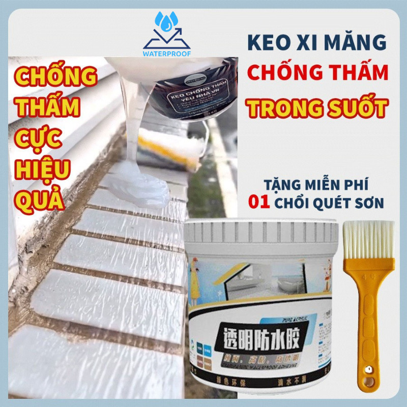Transparent Waterproofing Adhesive 500g - Waterproofing Adhesive for ...
