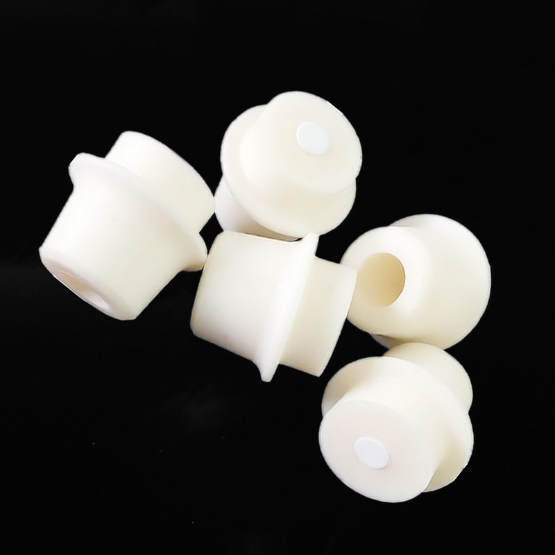 Laboratory Silicone Bung With Hole Stoppers Airlock Bubbler Homebrew ...