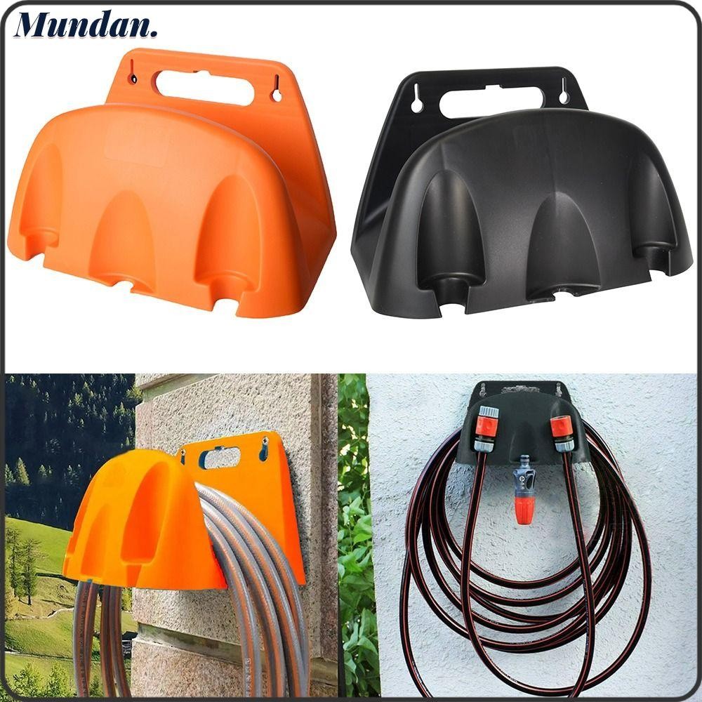 MUNDAN Wall-Mounted Water Pipe Rack, Watering Organizer Garden Yard ...