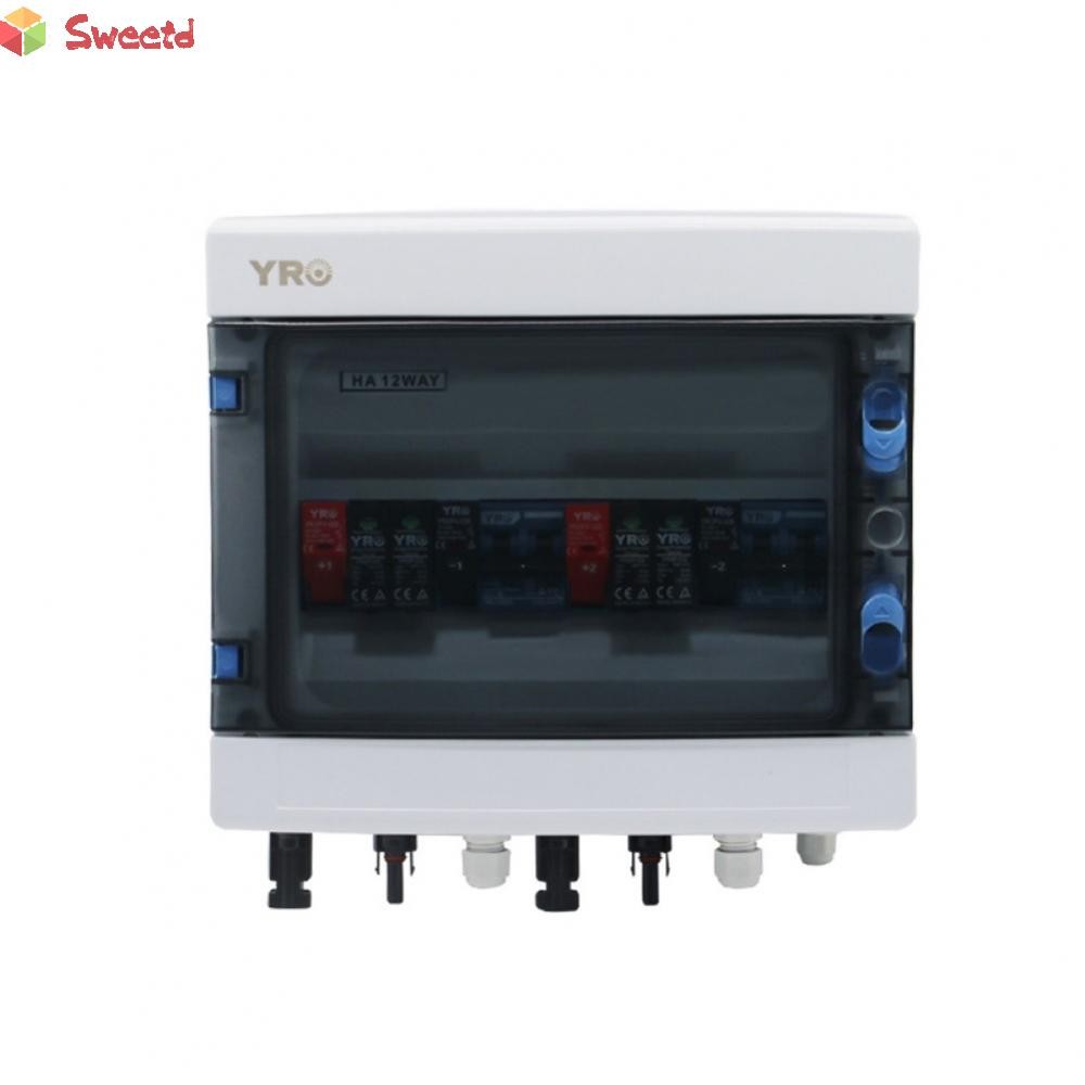 【SWTDRM】PV Combiner Box 32A 2 String Solar Panel DC Circuit Breaker ...