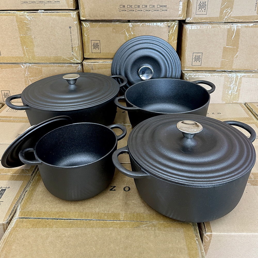 Eksport Periuk Besi Tuang Jepun Periuk Rebus Diperdalam Periuk Sup Isi ...