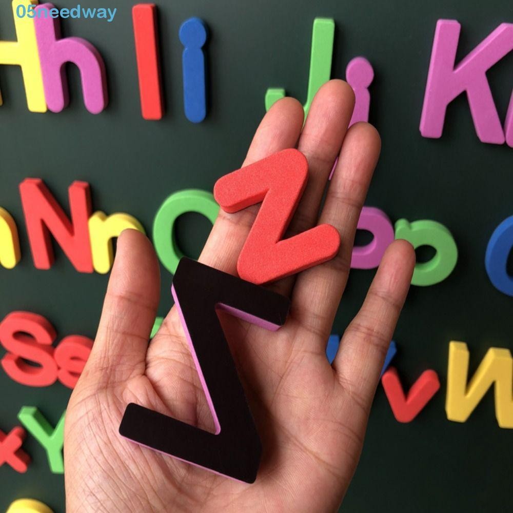 NEEDWAY 24pcs EVA Magnetic Letter Sticker, Magnetic Alphabet Letters ...
