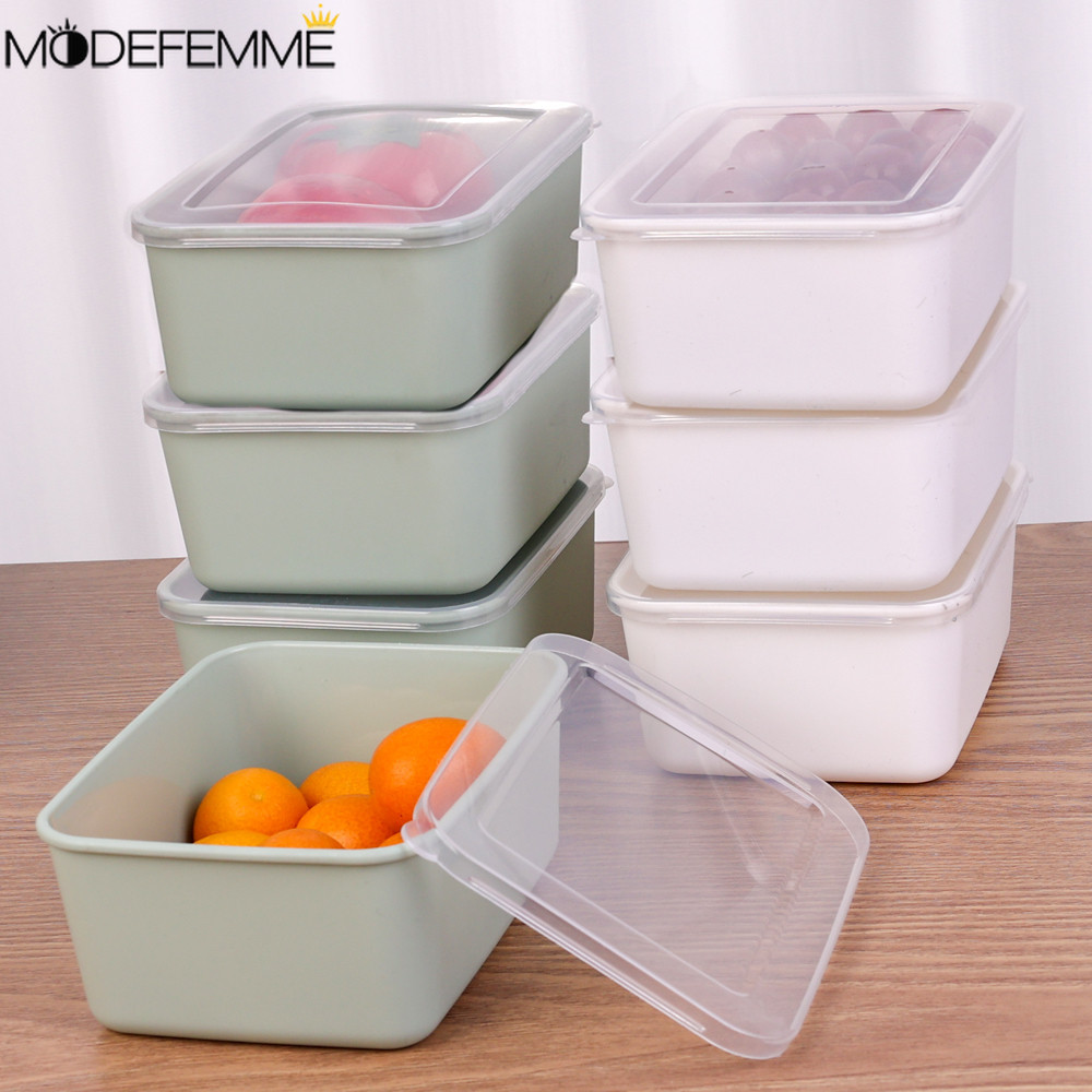 Plastic Fridge Kitchen Organizer - Refrigerator Fresh-keeping Box ...