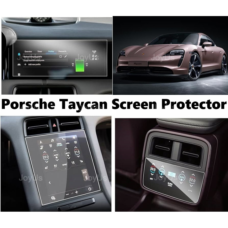 Porsche Taycan 2020-2025 Infotainment Screen Protector Porsche Taycan ...