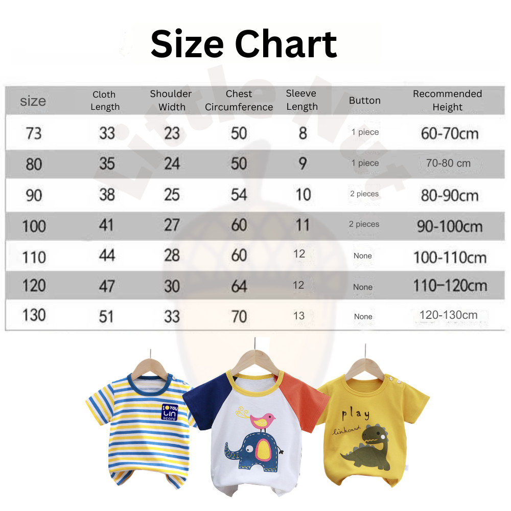 Little Nut 6M-7Y Boys&Girls Cotton T-shirt Top Wear Clothes Children ...