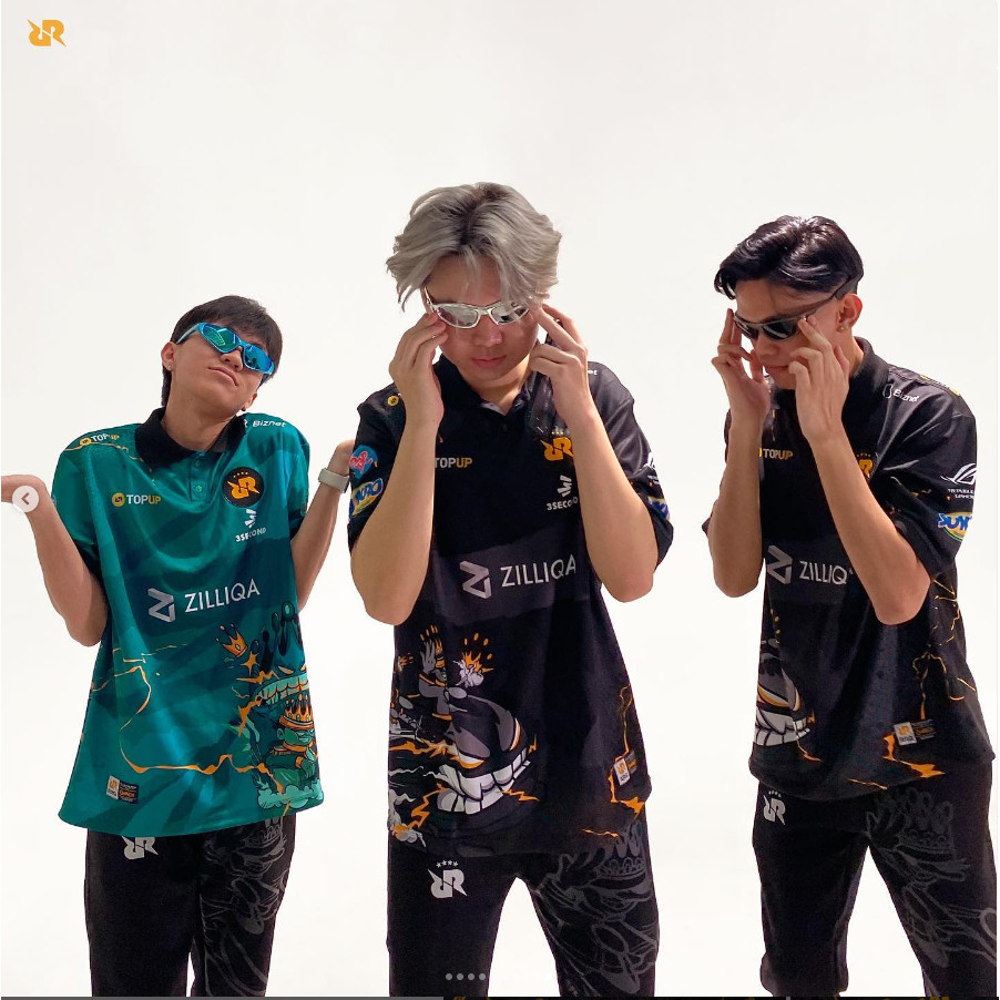 [HOT ITEM] RRQ Official PRO Team 2024 Jersey - Black . New Polo Men and ...