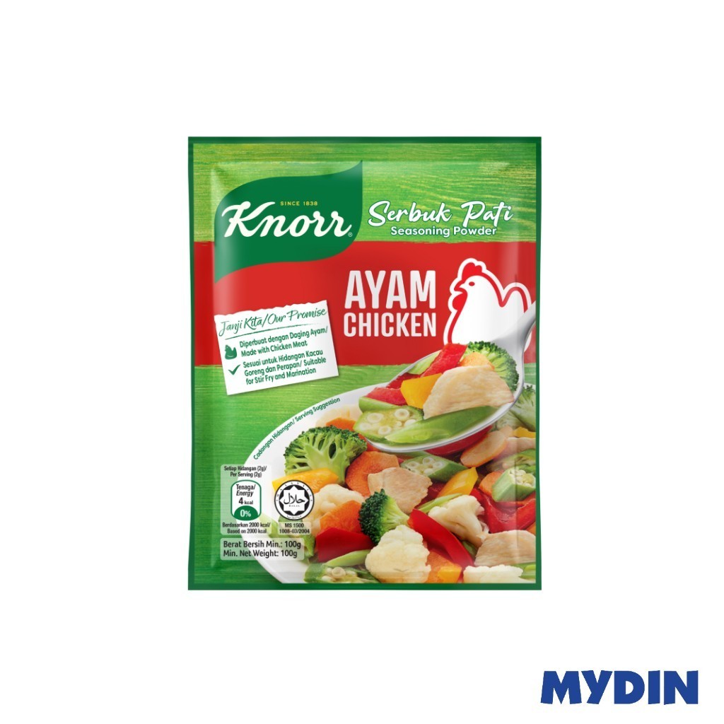 Knorr Seasoning Powder Chicken (100g) | Shopee Malaysia