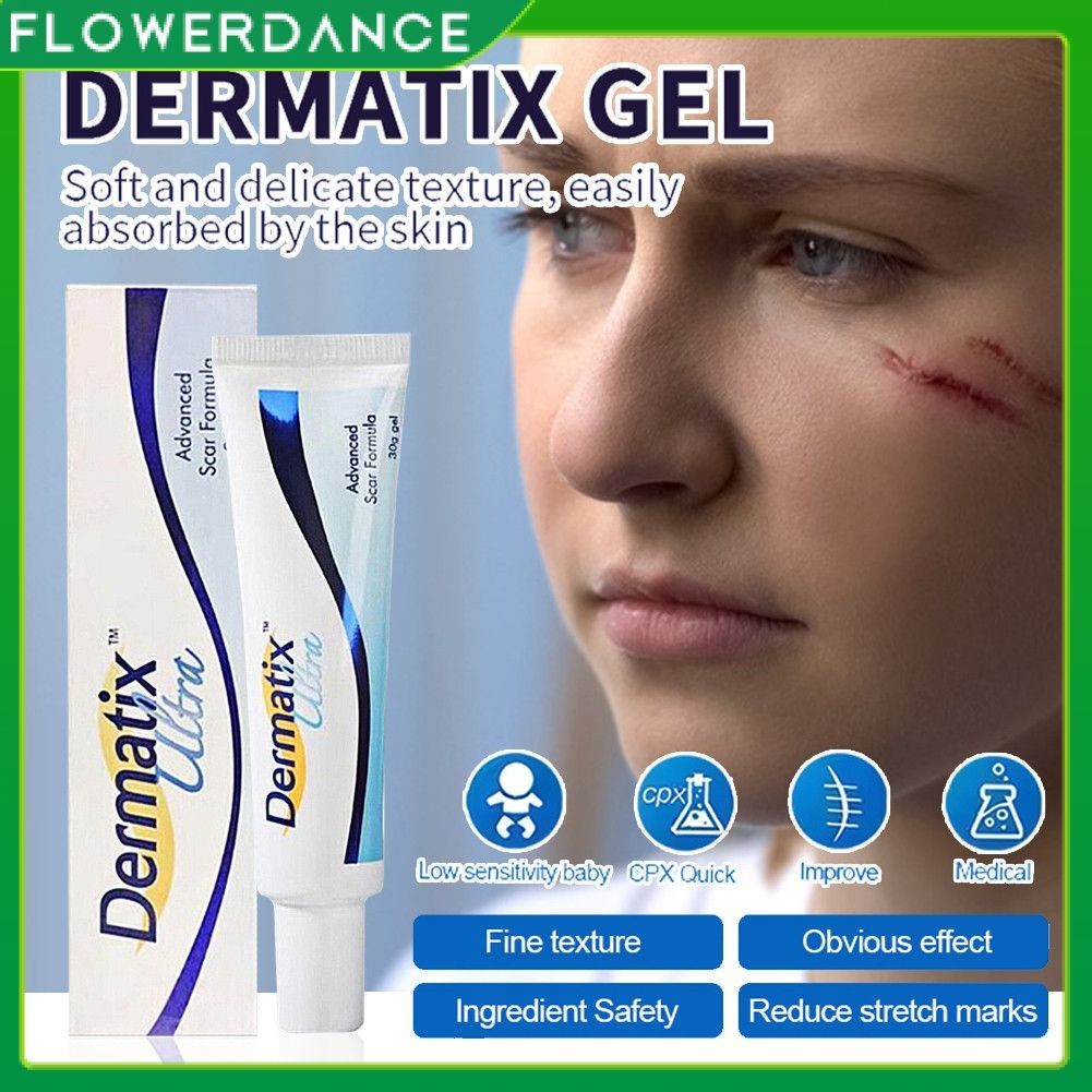 Dermatix Ultra Gel Remove Scar Gel Reduction Removal Black/red Scar ...