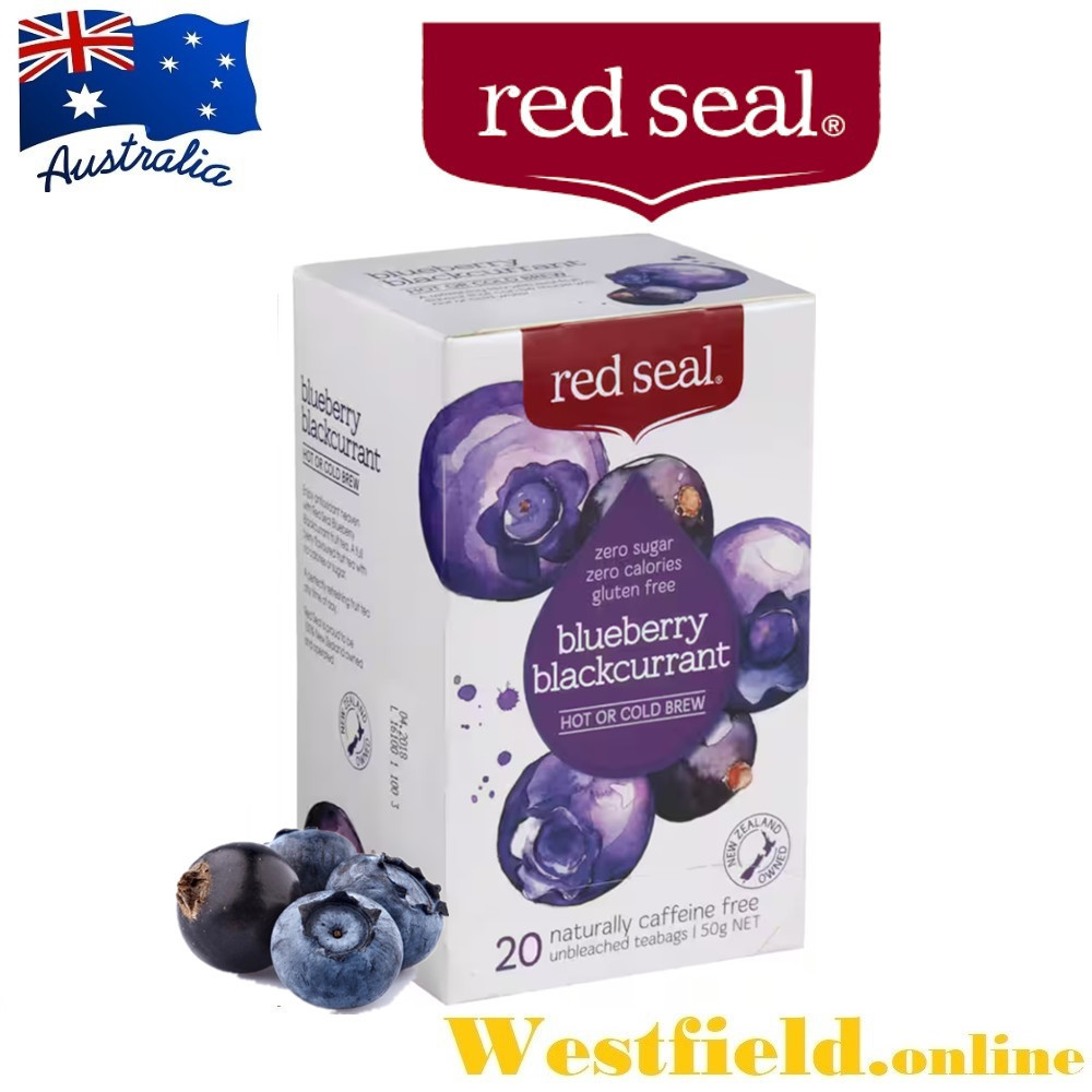 [Australia Import EXP 04/2025] Red Seal Blueberry Blackcurrant Tea Hot ...
