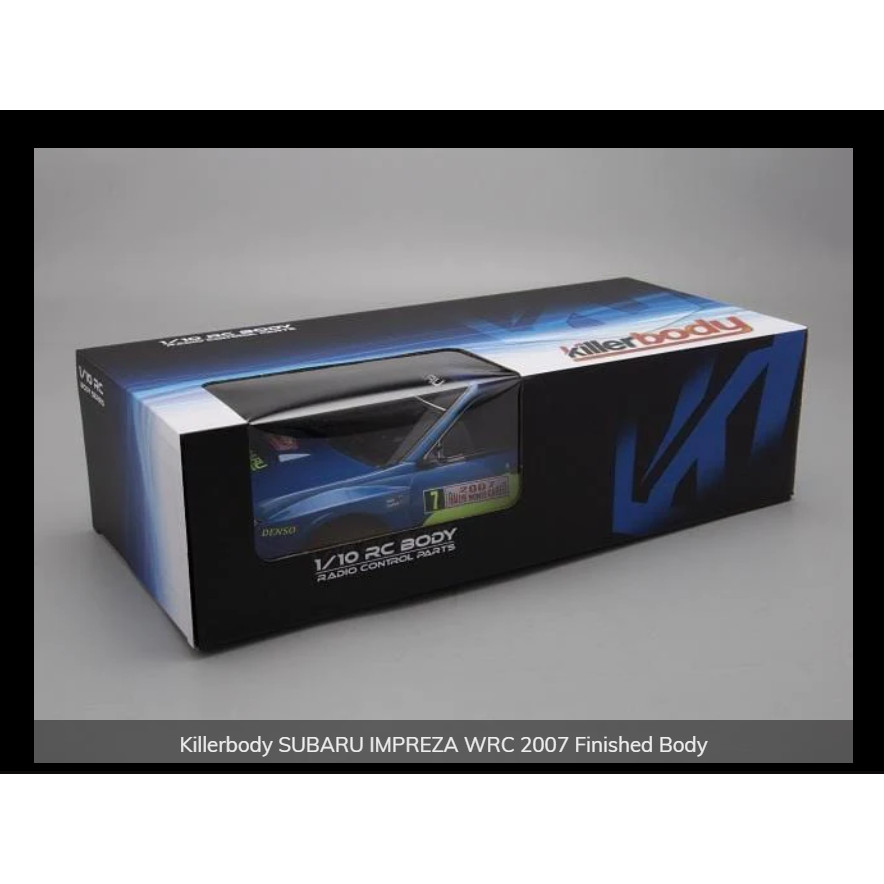 Killerbody SUBARU IMPREZA WRC 2007 Finished Body Pre-cut For PTG-2 LC ...