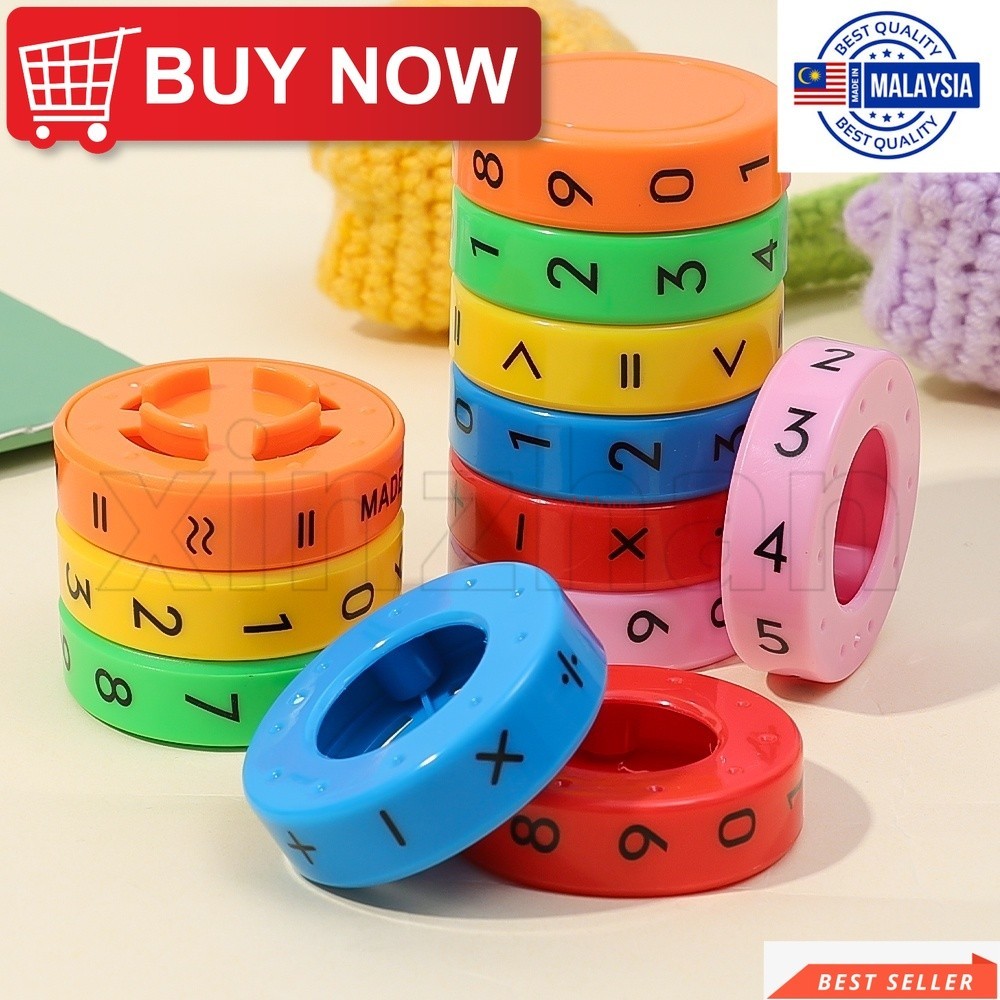 MH Rotation Numbers Symbols Calculate Game / Kids Mathematics Magic ...