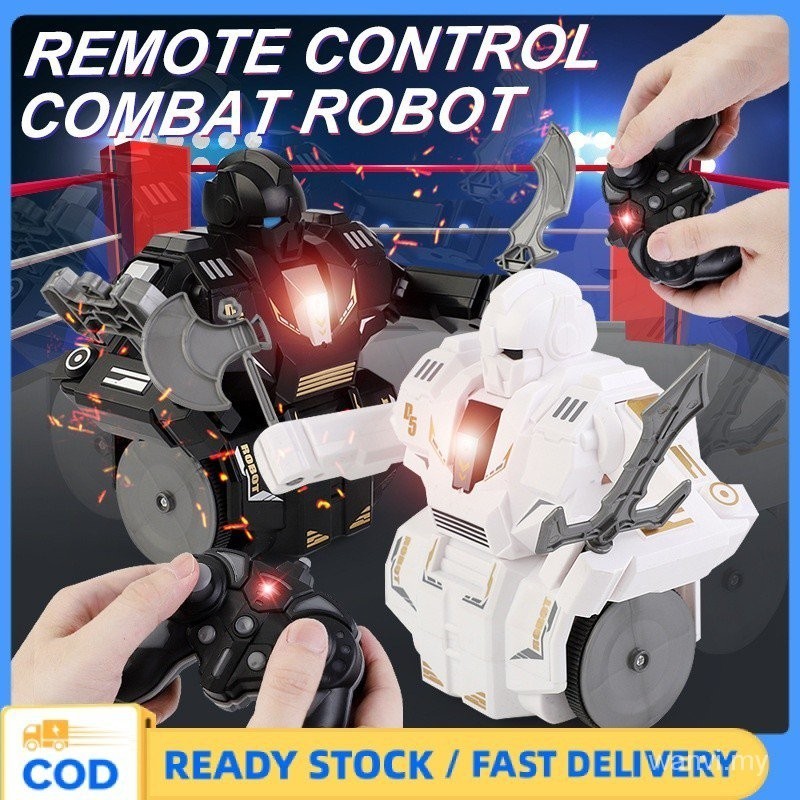 RCFighting Robot Toy Remote Control Robot Double Boxing Fighting Robot ...