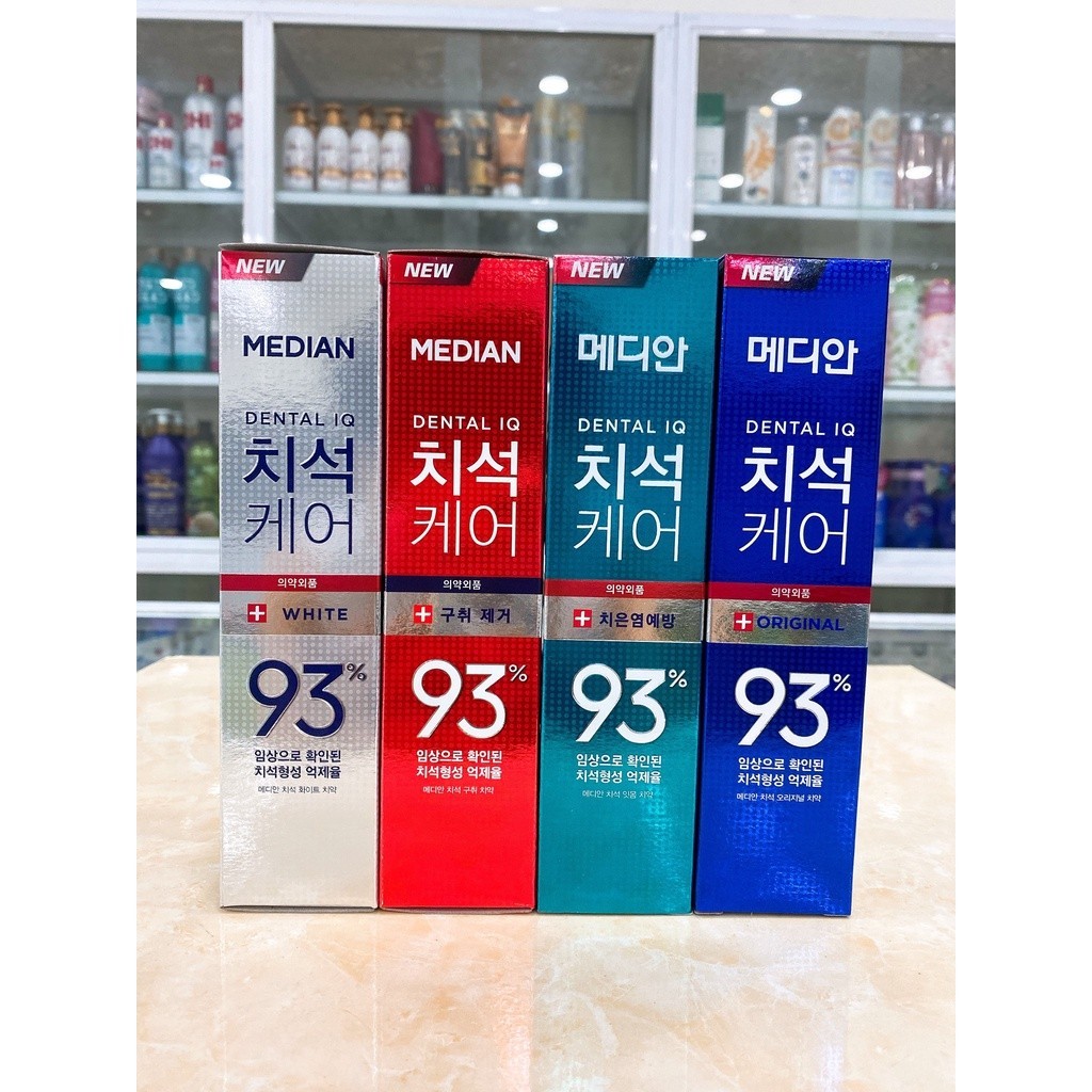 120g Median Dental IQ 93% Korean Toothpaste | Shopee Malaysia