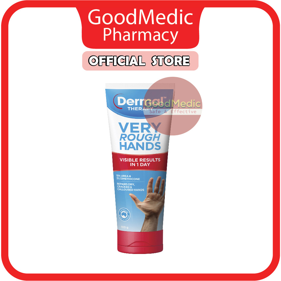 Dermal Therapy Very Rough Hands (100g) [Exp Aug 2027] | Shopee Malaysia