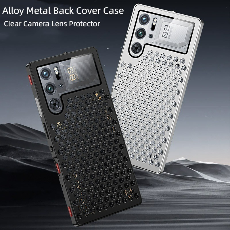 Luxury Snap-On Design Unlocked Metal Heat Dissipation Hard Metal Case ...
