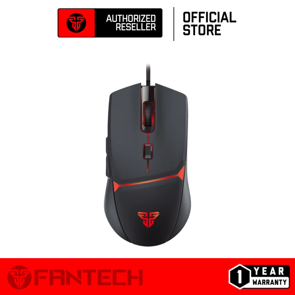 Fantech VX7 Crypto 6D Lightweight Macro Programmable Gaming Mouse ...
