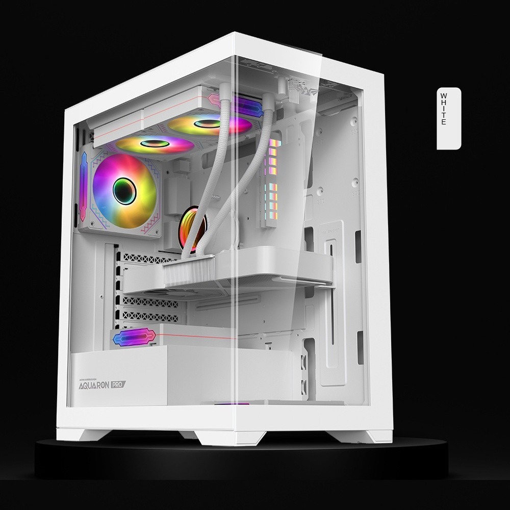 Armaggeddon Aquaron Pro ATX Transparent view Gaming Casing Chassic PC ...