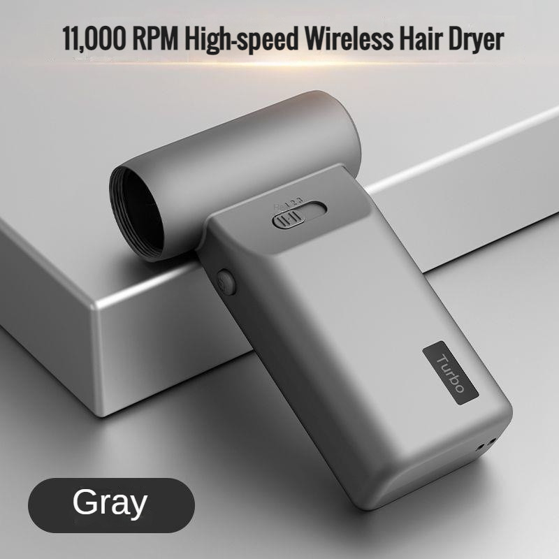 High-speed Brushless Motor Turbo Fan Mini Handheld Hair Dryer Portable ...