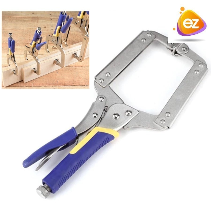 (Rubber Handle) 6" 9" 11" Multi-functional C-type Flat Vise Grip ...