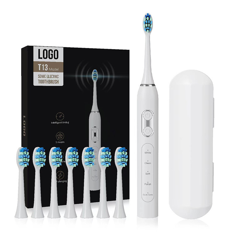 YUNCHI T13 Sonic Electric Toothbrush Adult Couple Rechargeable Electric ...