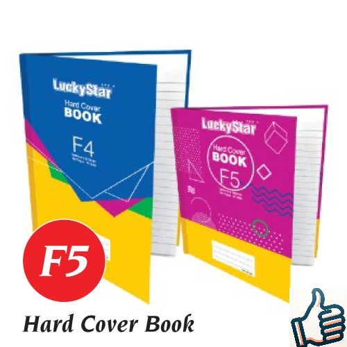 F5 Hard Cover Book Single Line | 120p 200p 300p 400p | A5 Hard Cover ...