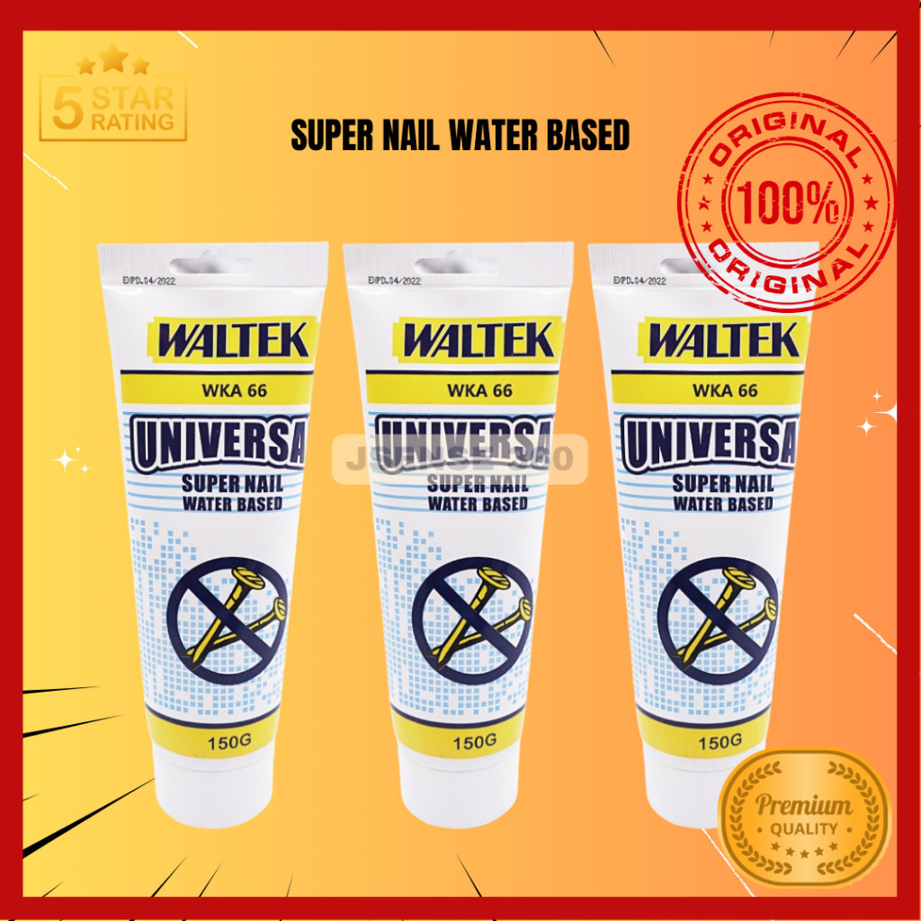Original WALTEX Universal Super Nail Water Based | Shopee Malaysia