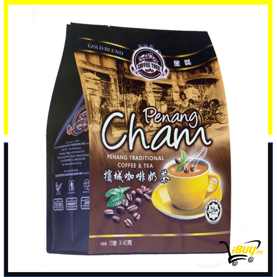 Coffee Tree Gold Blend Penang Cham (40g x 15's) GB12 | Shopee Malaysia