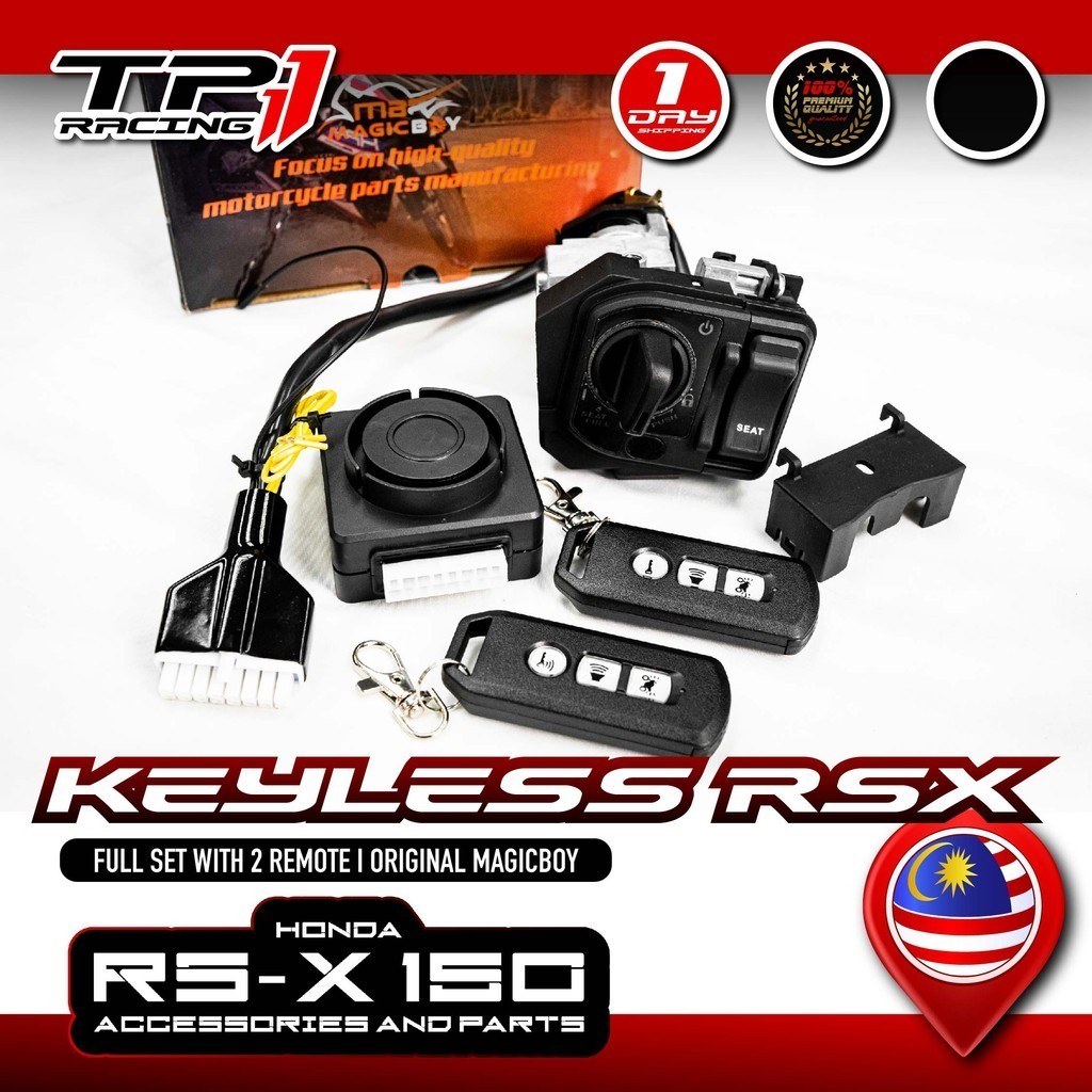 Keyless System / Smart key set Magic Boy PNP for HONDA RSX150 ( WITH 2 ...