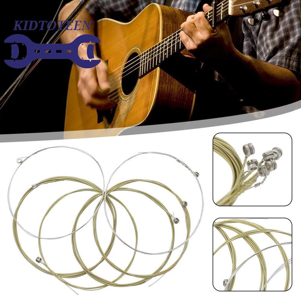 Original Guitar String Stainless Steel Brass Winding Set 6 Pieces Of ...
