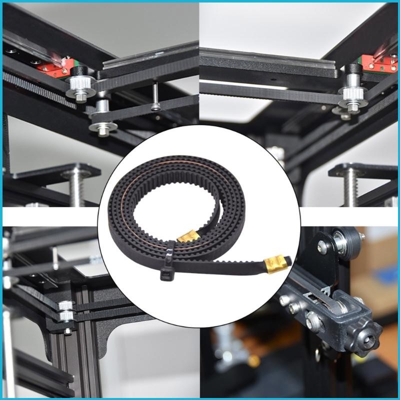 UTAKEE 3D Printer X Axis Y Axis Timing Belt Easy to Install for Neptune ...