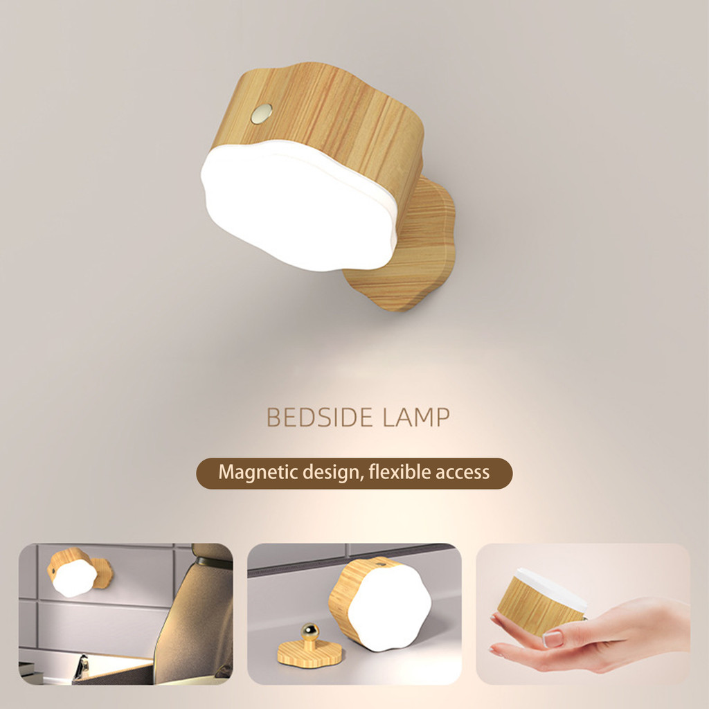ARS LED Wall Light 3 Brightness Levels Dimmable Adjustable Angle Easy ...