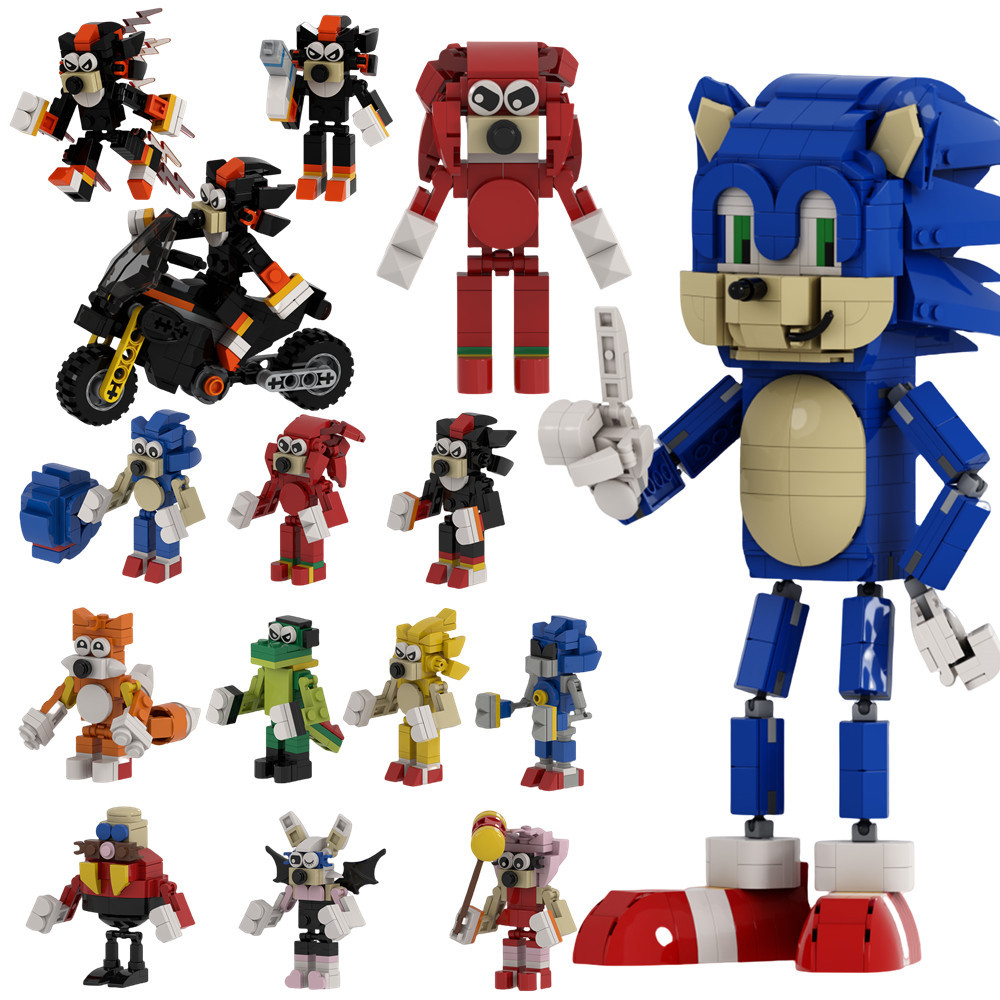 Sonic the Hedgehog 3/Shin SONIC Tapes Building Blocks - Educational Toy ...