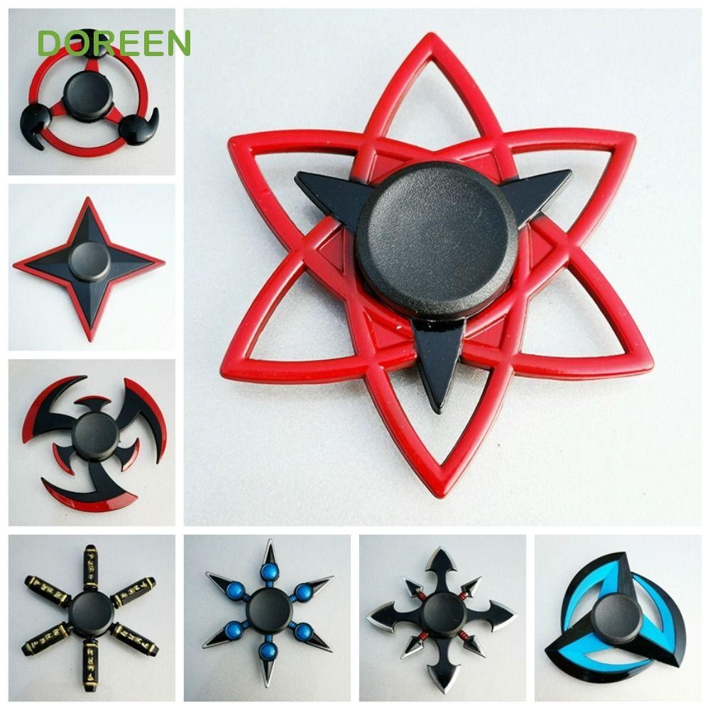 DOREEN Colorful Fingertip Spinner, Colorful Anime Anime Finger Spinner ...