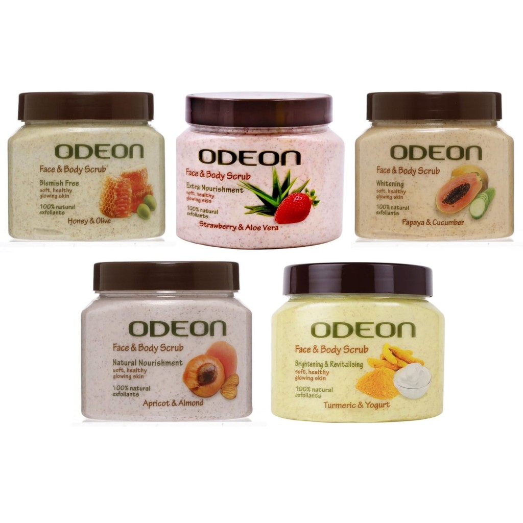 Odeon Face and Body Scrub 500ML | Shopee Malaysia