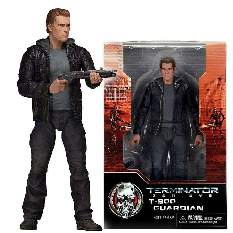 NECA T-800 Terminator Genisys Guardian 7" Action Figure Arnold Schwarzenegger | Shopee Malaysia