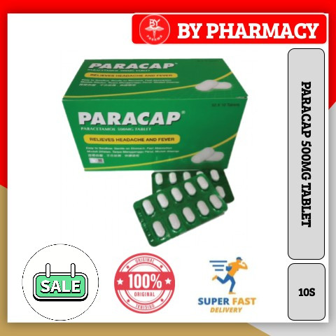 PARACAP (PARACETAMOL 500MG) ALTERNATIVES TO PANADOL | Shopee Malaysia
