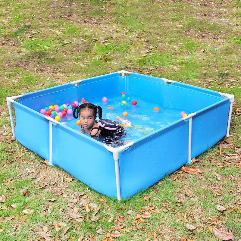 Children Padding Pool Outdoor Large Bracket Mobile Swimming Pool Family ...
