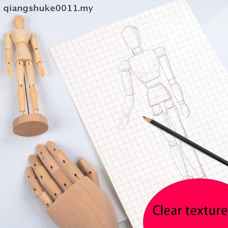 {QM} Wooden Mannequin Hand Drawing Sketch Mannequin Model Wooden ...