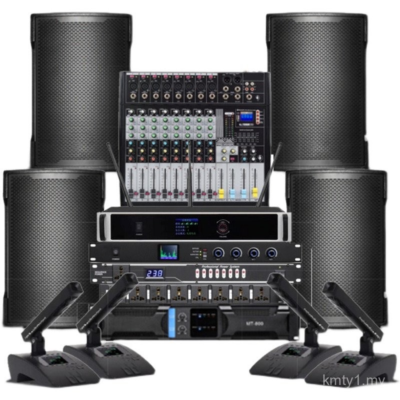 Wireless Handle System Conference Room Audio Set Equipment Full Set ...