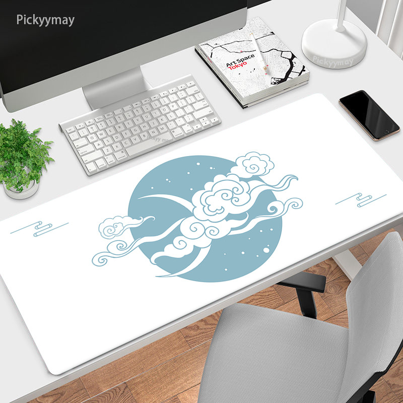 Chinese Clouds Art Mouse Pad Large Carpet Mousepad Office Computer Desk ...