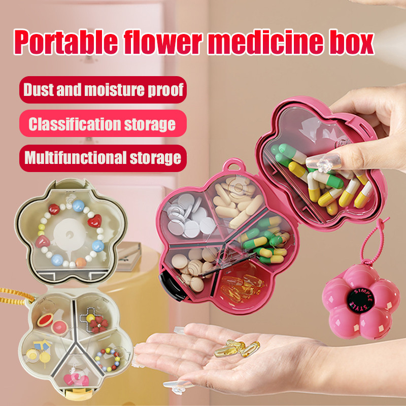 Dopamine color scheme organizer Medicine box Multipurpose Safe and ...