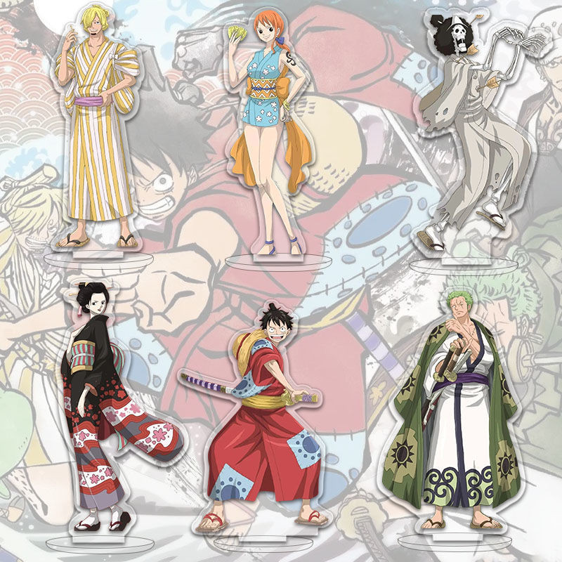One Piece Merchandise Acrylic Stand One Piece Luffy Zoro Sanji Nami ...