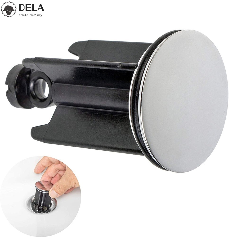 [DELA] Universal Sink Plug Bathroom 40mm Pop-Up Plug Replacement Drain ...