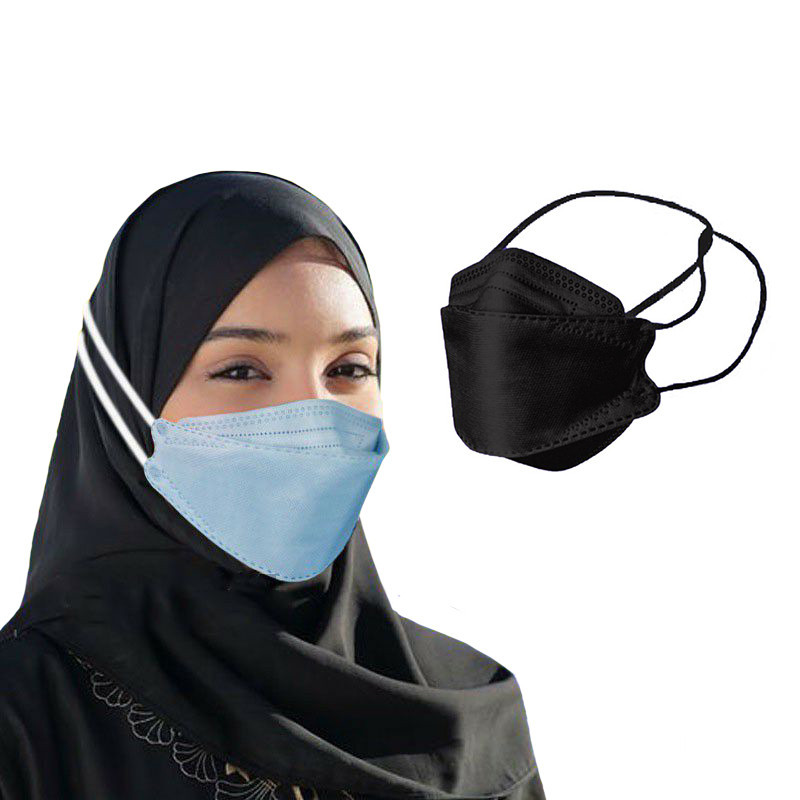 10 PCS KF94 Korean Permium Face Mask Headloop Mask Hijab Mask Head Loop ...