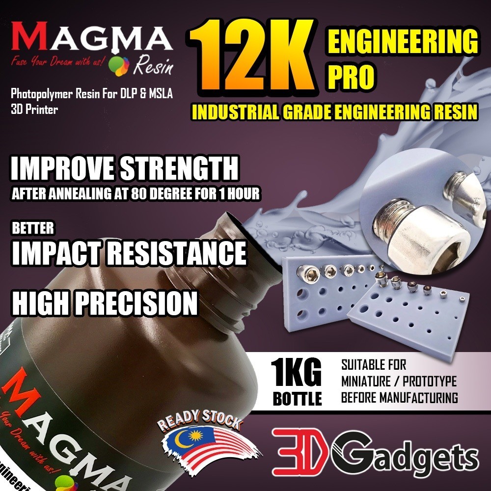 [NEW] Magma x Jamghe 12K Engineering Pro 1KG Photopolymer Resin Elegoo ...