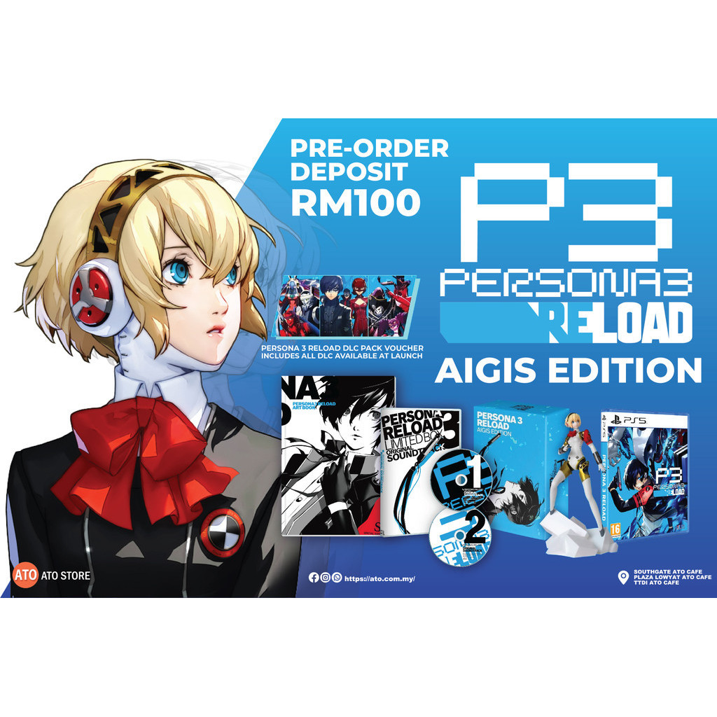 女神異聞錄 3 Persona 3 Reload for PS5 (R3 ASIA-CHI / ASIA-ENG) 普通 | Shopee ...