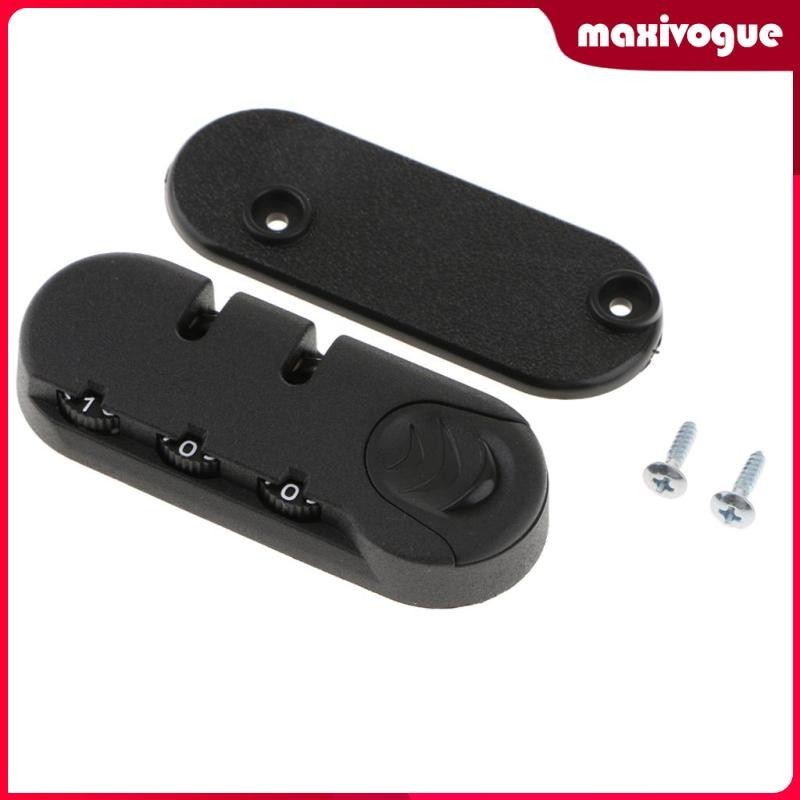 [MaxivogueMY] Secure Luggage 3 Digit Combination Padlock Suitcase Bag ...