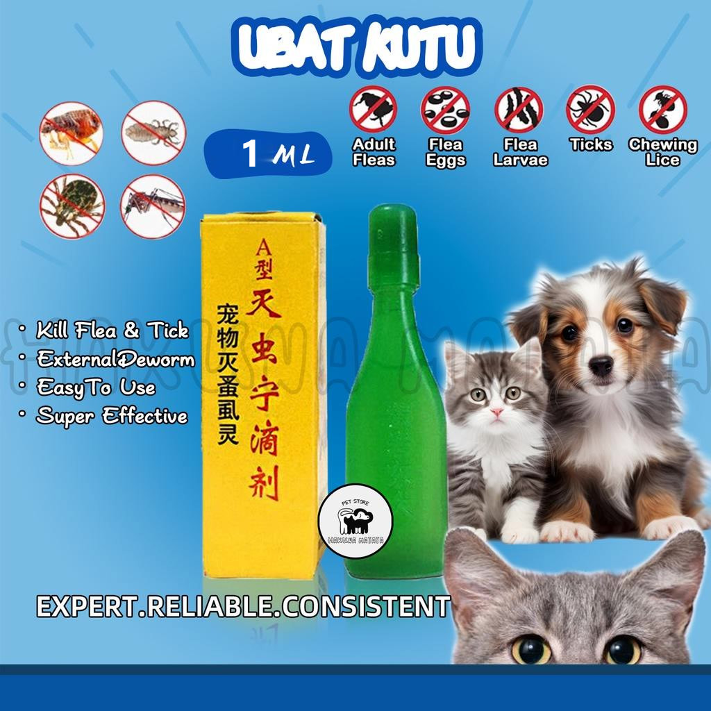 Pet Spot On Flea Tick Treatment Medicine For Pets Cats and Dogs Pet ...