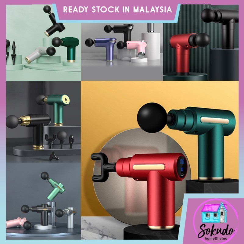 New Mini Muscle Massage Gun Compact and Silent Portable Muscle ...